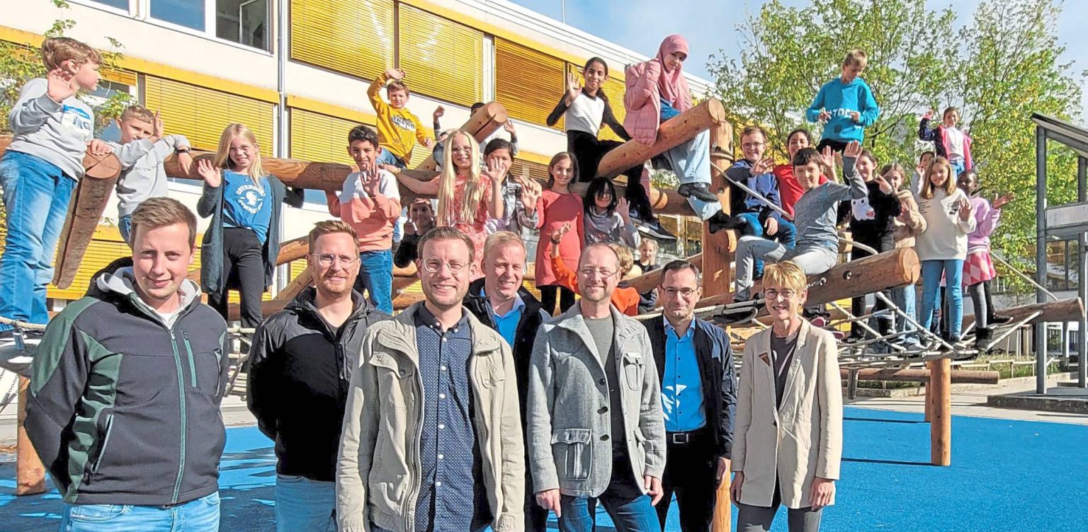 Schulhof des Ostendorf-Gymnasiums erhält neues Aussehen - Europaschule Ostendorf-Gymnasium Lippstadt